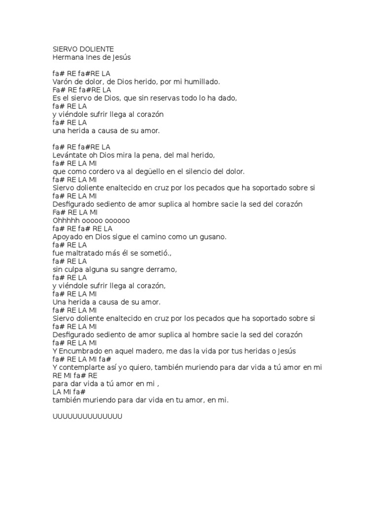 Siervo Doliente | PDF