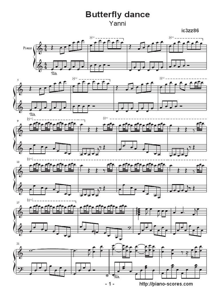 Yanni Butterfly Dance [Ic3zz86]