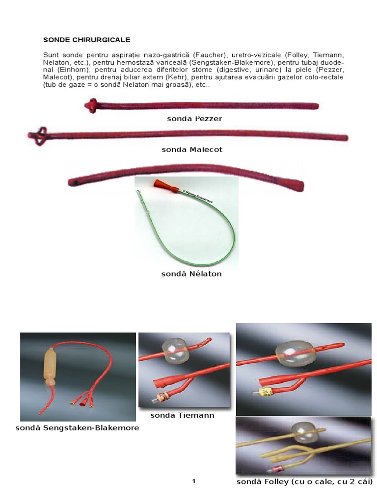 Sonde Chirurgicale | PDF