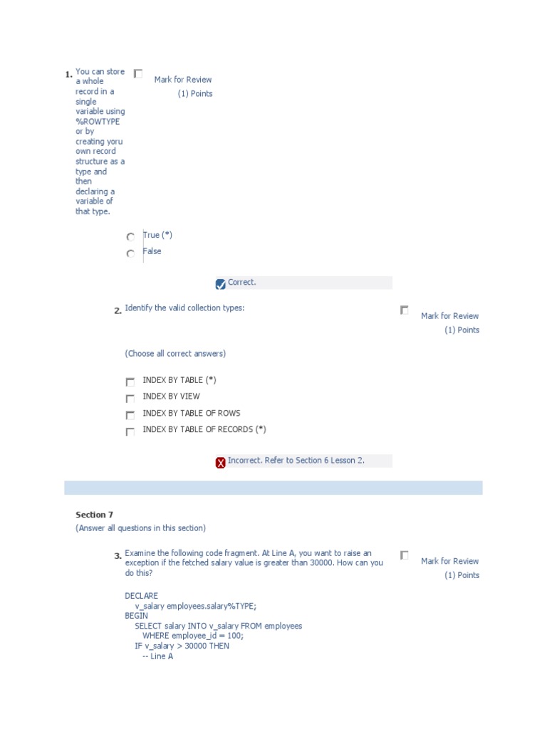 Final Exams em 1 | PDF | Subroutine | Pl/Sql