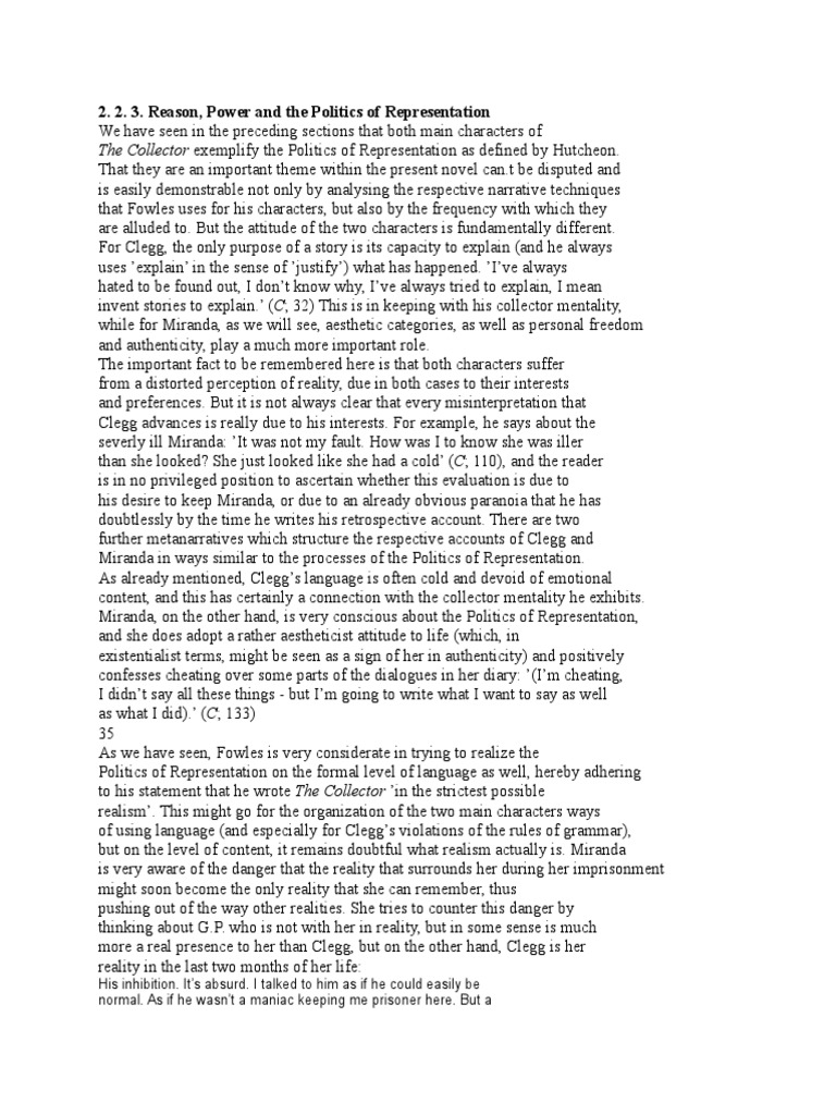 Collector | PDF | The Tempest | Emma (Novel)