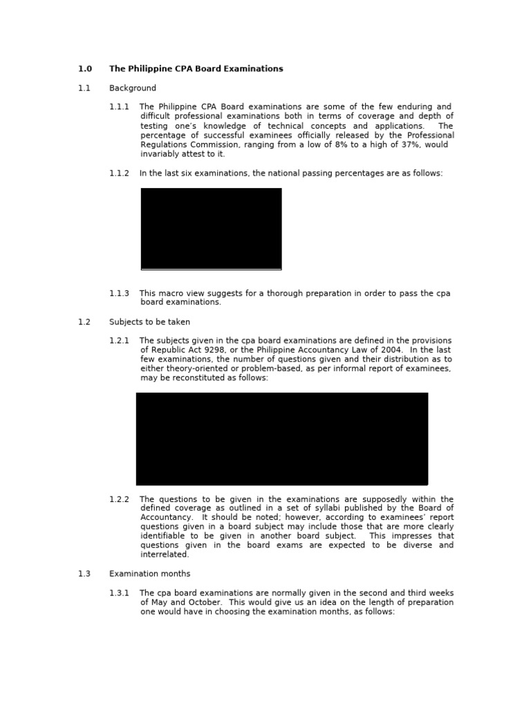 CPA EXAM Syllabus Online Review | PDF | Uniform Certified Public ...