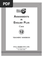 11 Class English Project | PDF