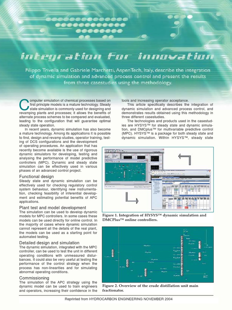 Hydrocarbon Engineering Nov 2004 | PDF | Computer Simulation | Simulation