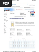 DIN 3202 Valve Dimension Standards | PDF | Engineering Tolerance ...