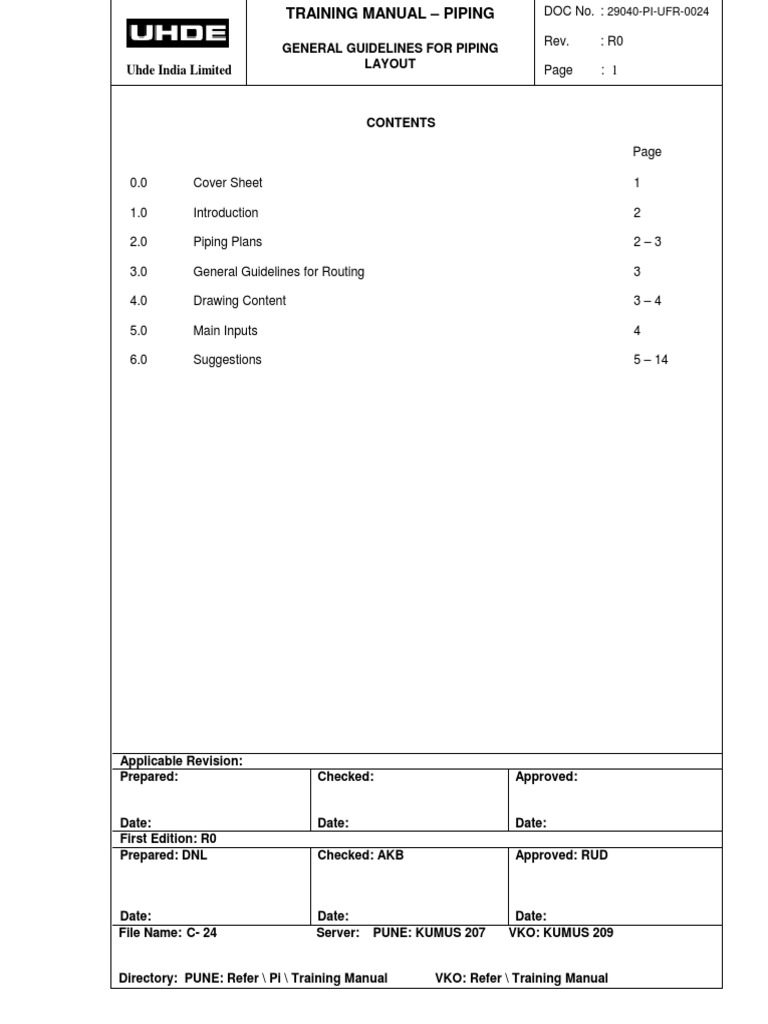 UHDE | PDF | Valve | Pipe (Fluid Conveyance)