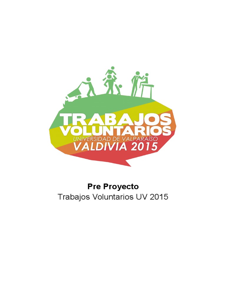 Proyecto General TTVV Valdivia 2015 | PDF | Comunidad | Residuos