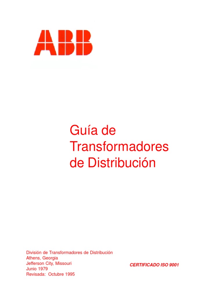 ABB - Guia de Transformadores de Distribucion | PDF | Transformador ...