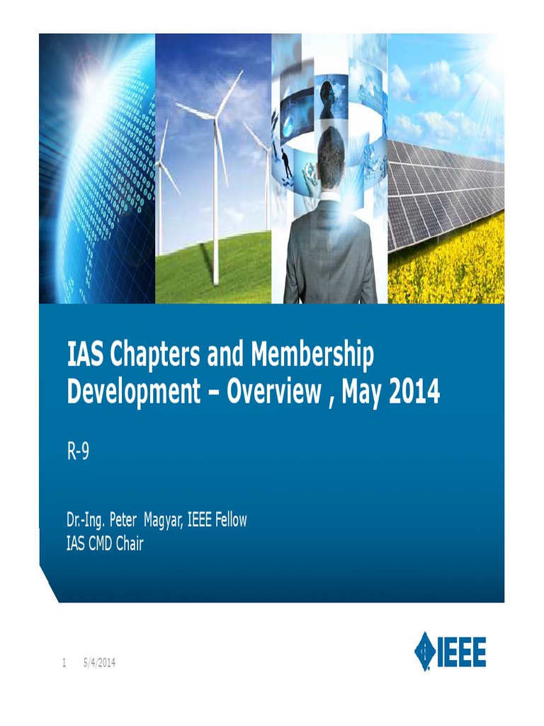 IAS Chapters and Membership IAS Chapters and Membership Development ...