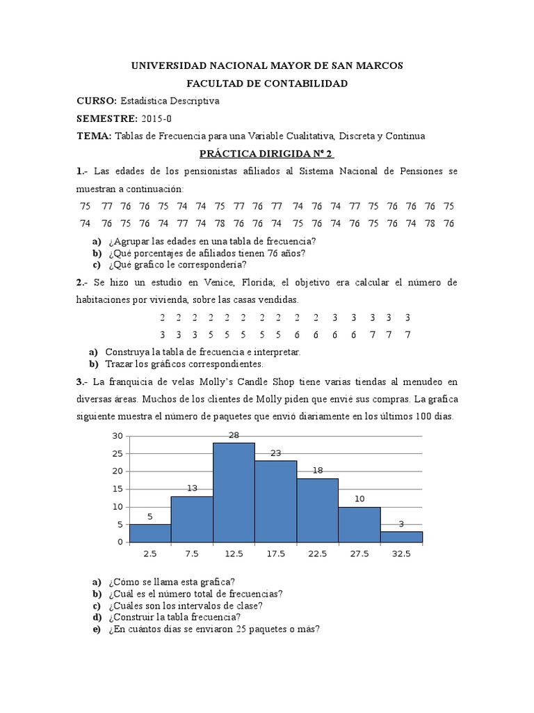 Practica Dirigida 2 | PDF