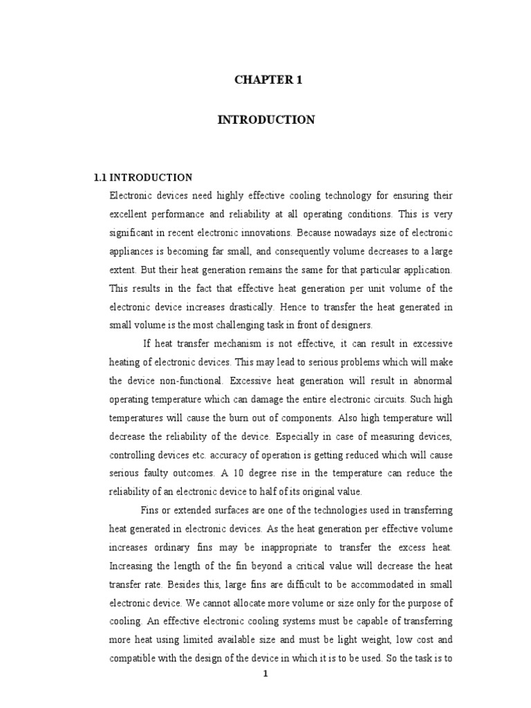 Pin Fin Seminar Report | PDF | Porosity | Heat Transfer