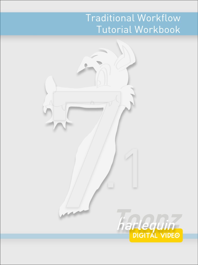 Toonz TW Tutorial Workbook | PDF | Image Scanner | Computing