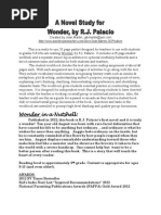 Wonder - Reading Comprehension Exercise (Part 1) | PDF