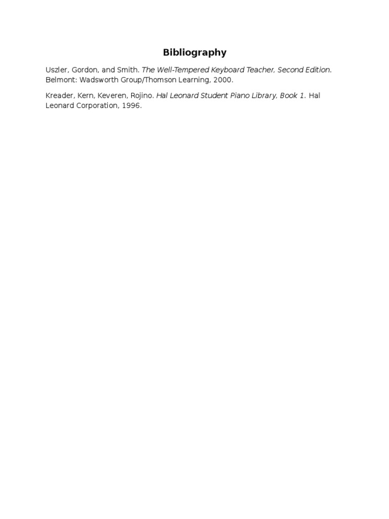 Bibliography | PDF