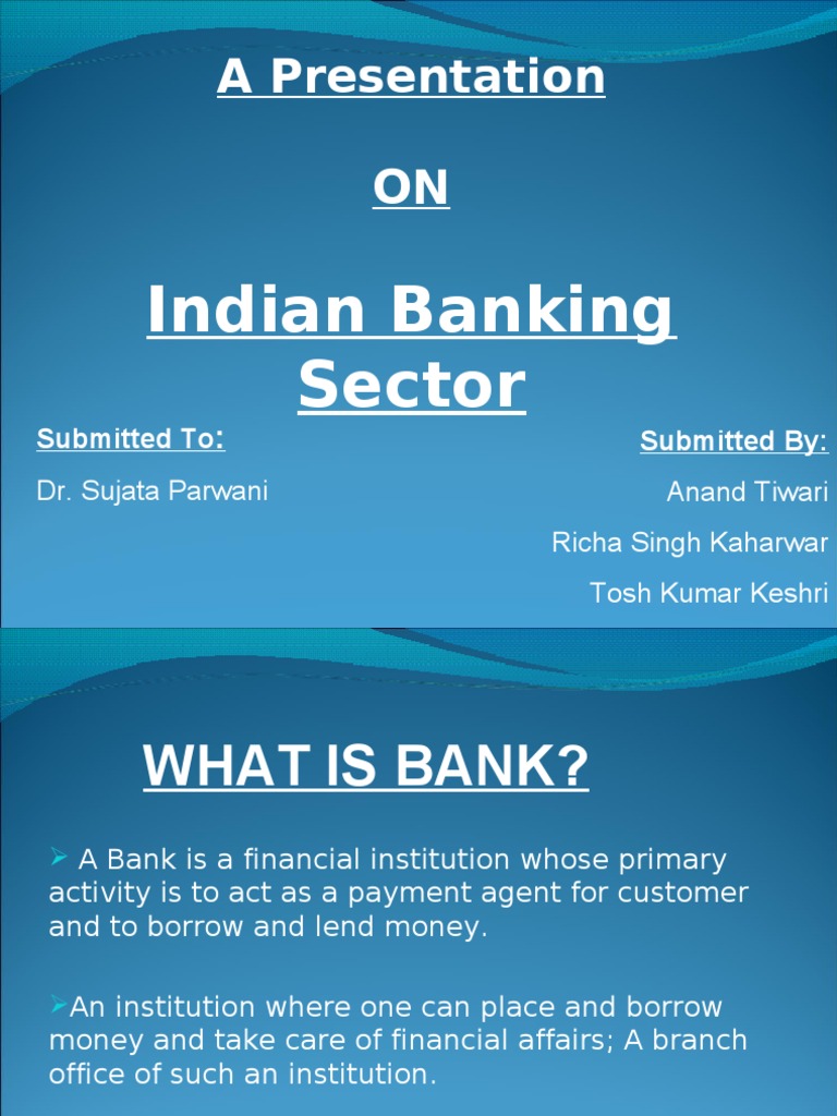 Indian Banking System | PDF | Reserve Bank Of India | Banks