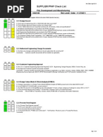 Ford Supplier PPAP Checklist | PDF | Specification (Technical Standard ...