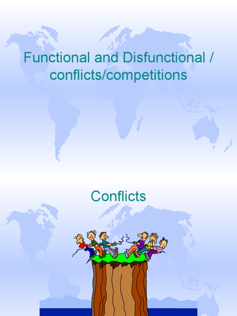 Functional and Dysfunctional Conflicts | PDF | Conflict (Process ...