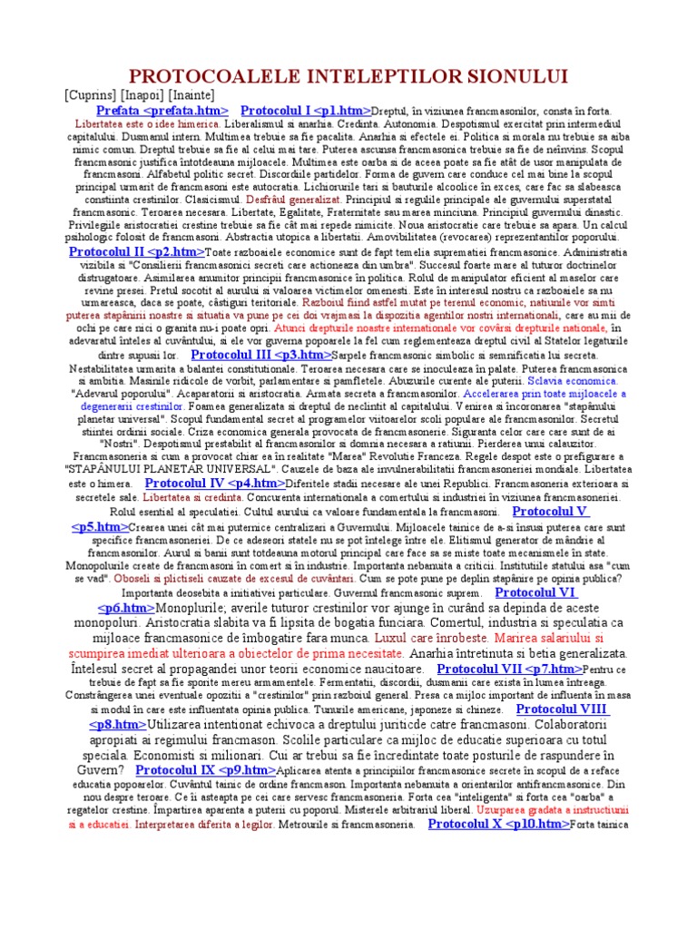 3.protocoalele Sionului | PDF
