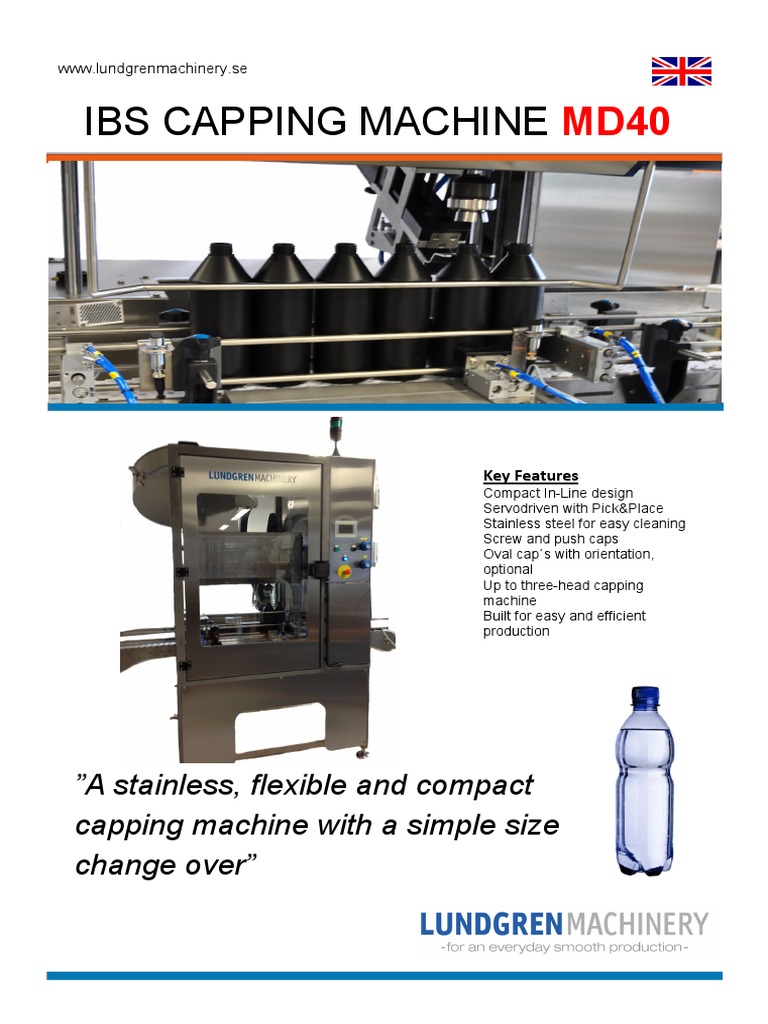 ENG - Capper Product Sheet | PDF