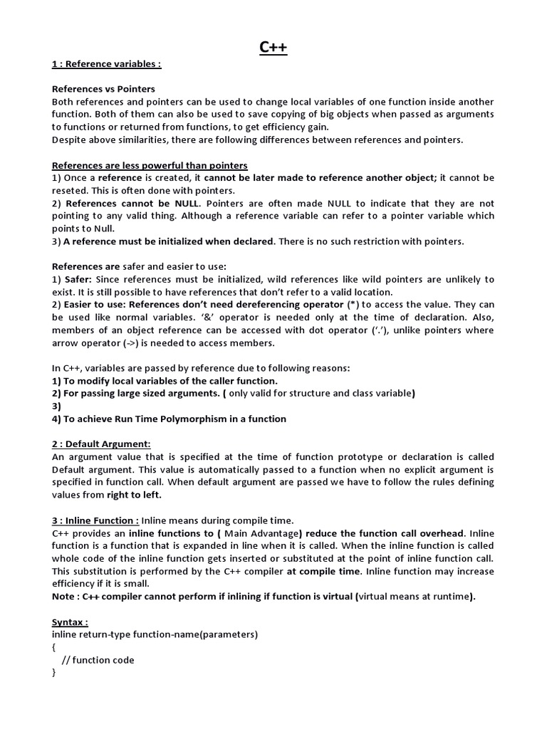C Download Free Pdf Constructor Object Oriented Programming Programming