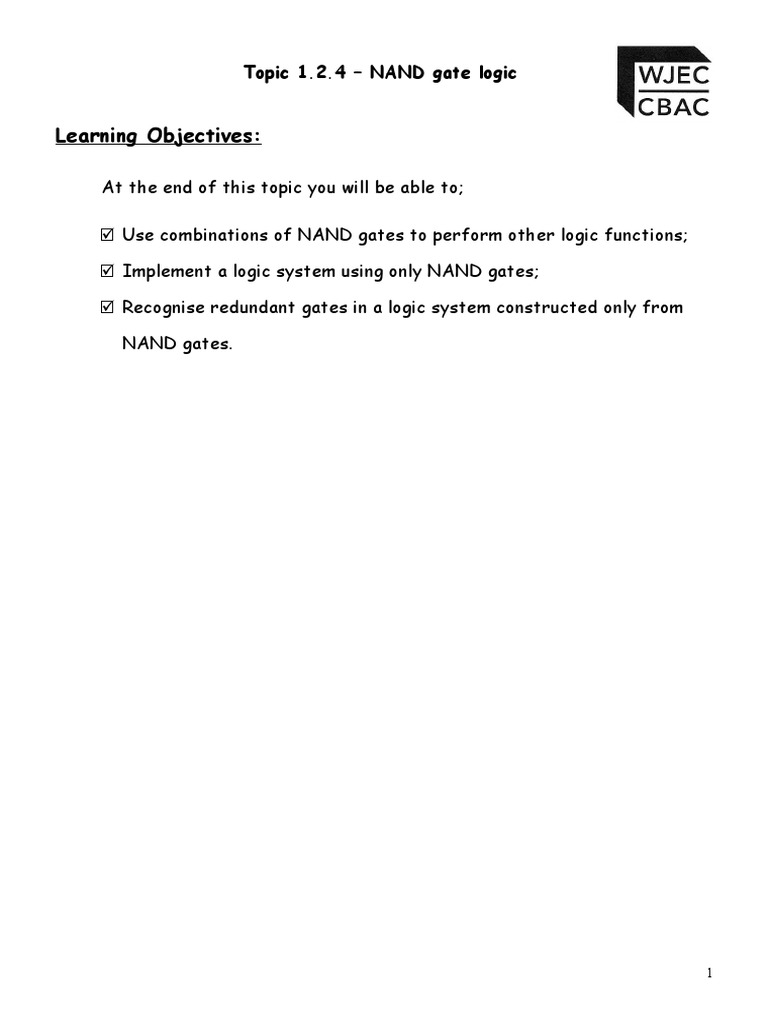 Logic Gates | PDF | Digital Electronics | Logic Gate