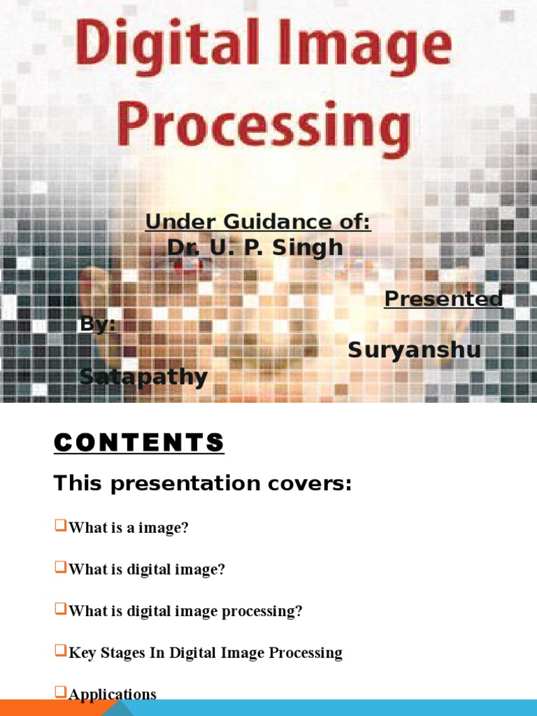 Digital Image Processing Seminar | PDF | Data Compression | Sampling ...