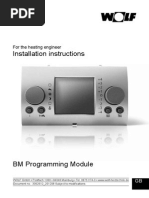 RWB9 Programmer Installation Guide | PDF | Electrical Wiring | Switch