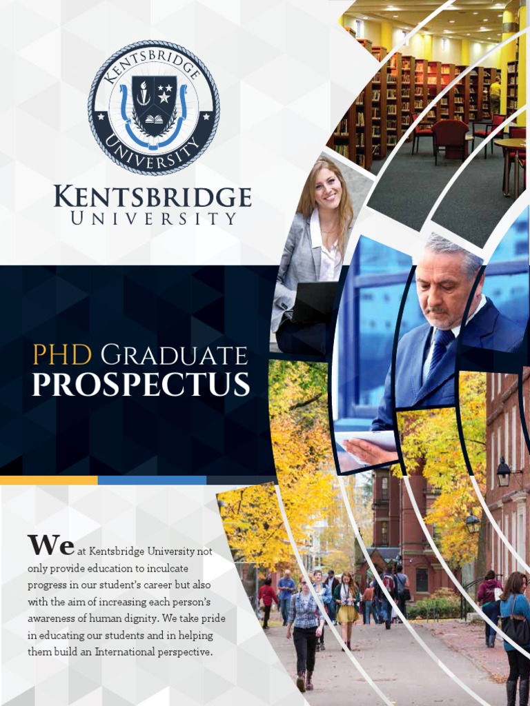 Kentsbridge University PHD Program Prospectus | PDF | Doctor Of ...