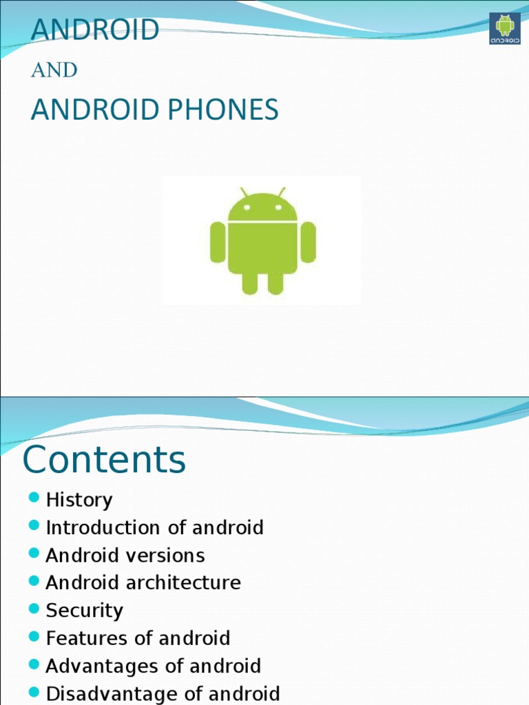 Assignment On Android OS | PDF | Android (Operating System) | Application Software