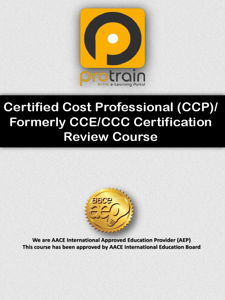 CCE-CCC Brochure Rev 0 | PDF | Professional Certification | Lecture
