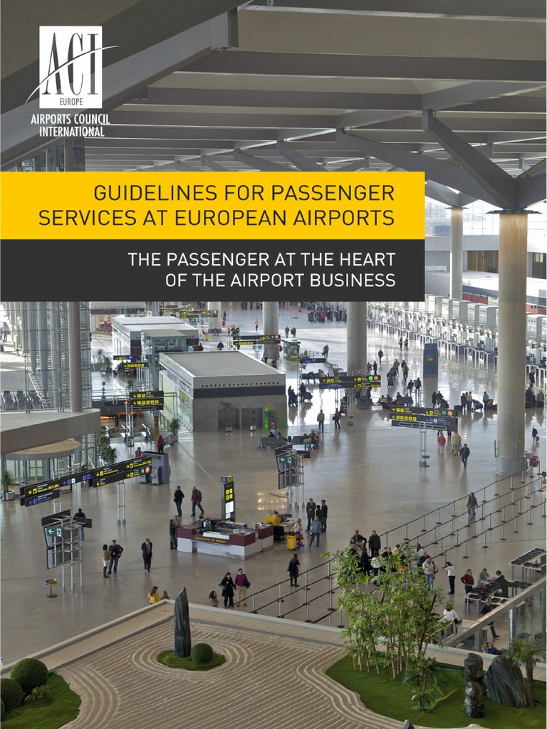 Guidelines For Passenger Services at European Airports | PDF | Airport ...