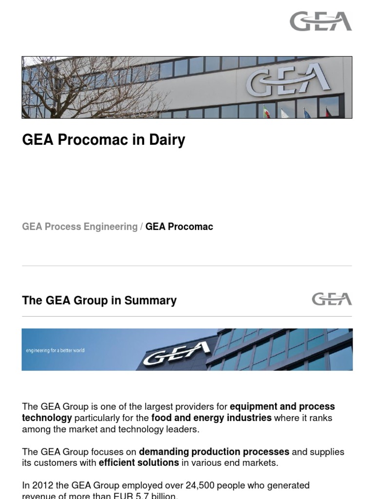 GEA Procomac Aseptic Filling Solutions | PDF