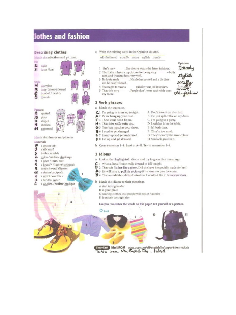 Vocabulary of Fashion | PDF