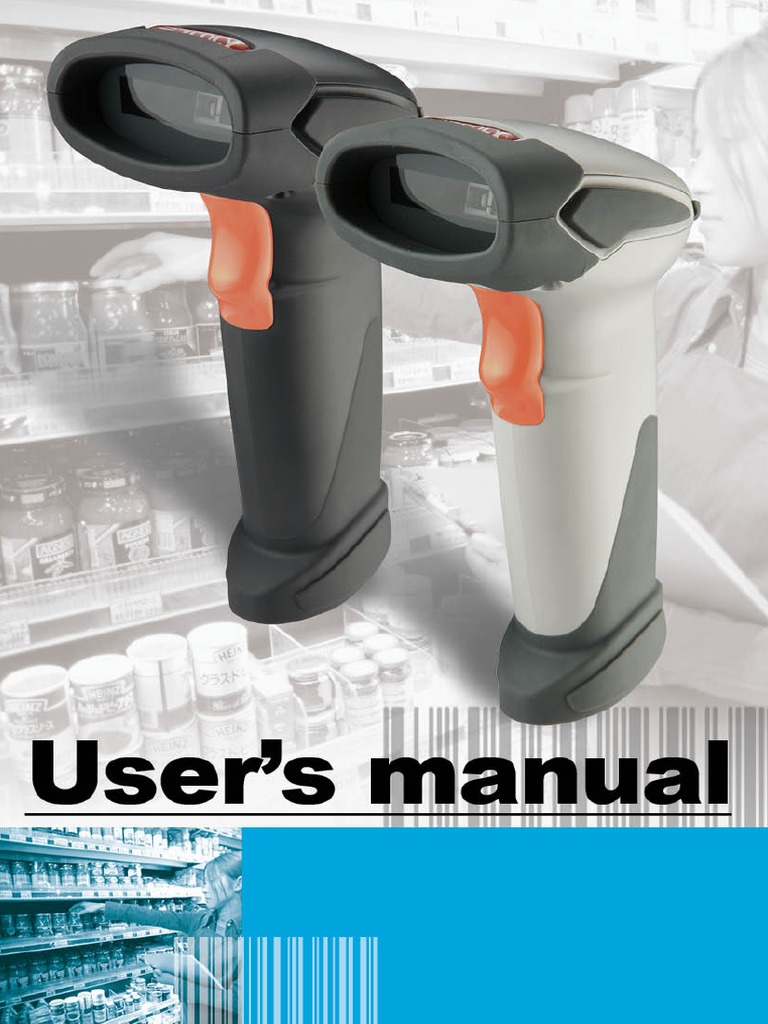 User's Manual - Gun Type Handheld CCD - Laser Scanner | PDF | Image ...