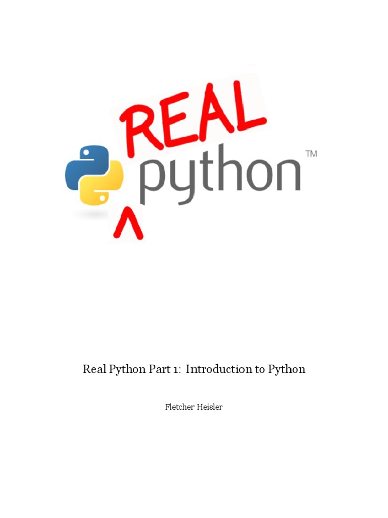 Real Python Part 1 Pdf Object Oriented Programming String Computer Science 