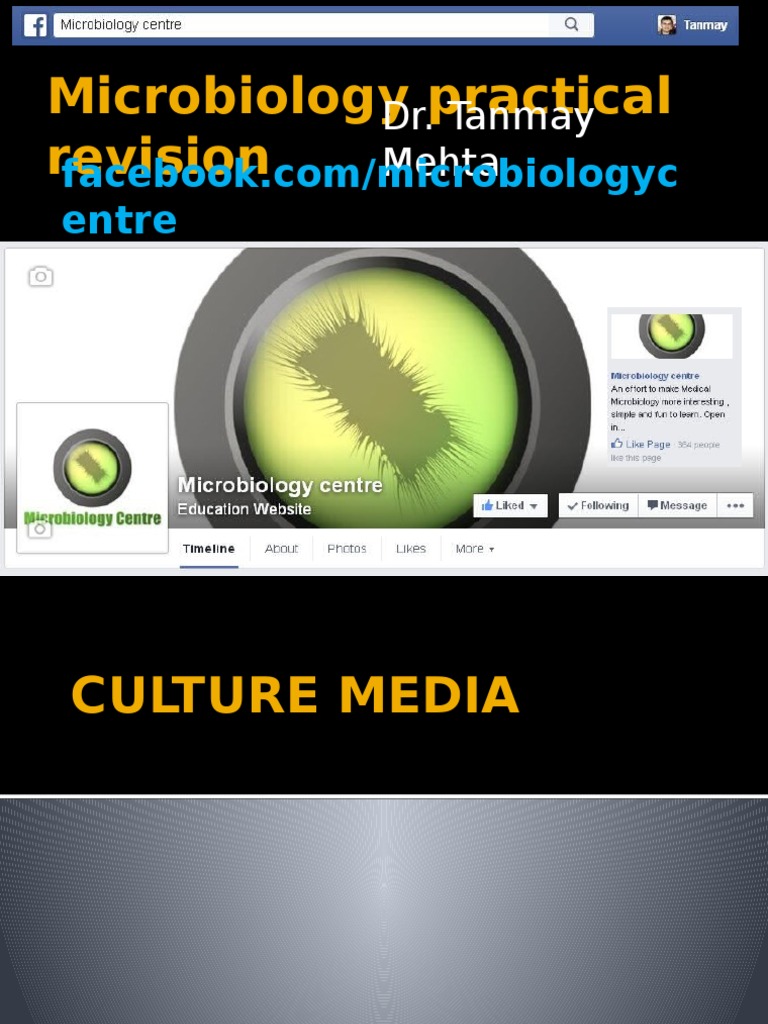 Microbiology Practical Revision | PDF | Microbiology | Chemistry