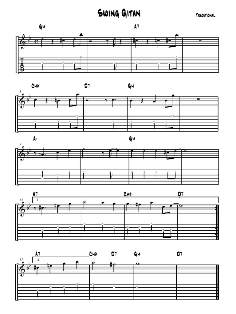 Swing Gitan | PDF