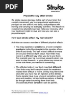 Stroke Patient Positioning Guidelines | PDF | Medical Specialties ...