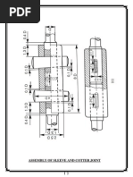 Oldham Coupling Drawing | PDF