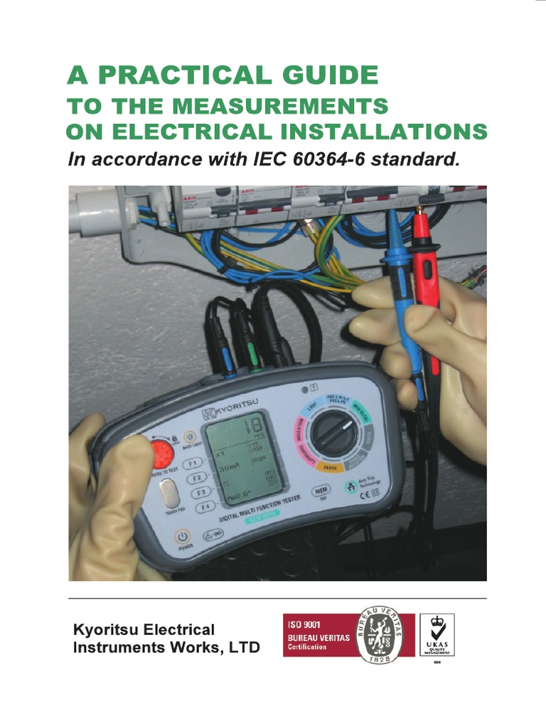 Edition Feb 2008: Kyoritsu Electrical Instruments Works, LTD | PDF ...