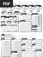 DM Screen-Cheat Sheet 2.0 | PDF | Role Playing Games | Gaming