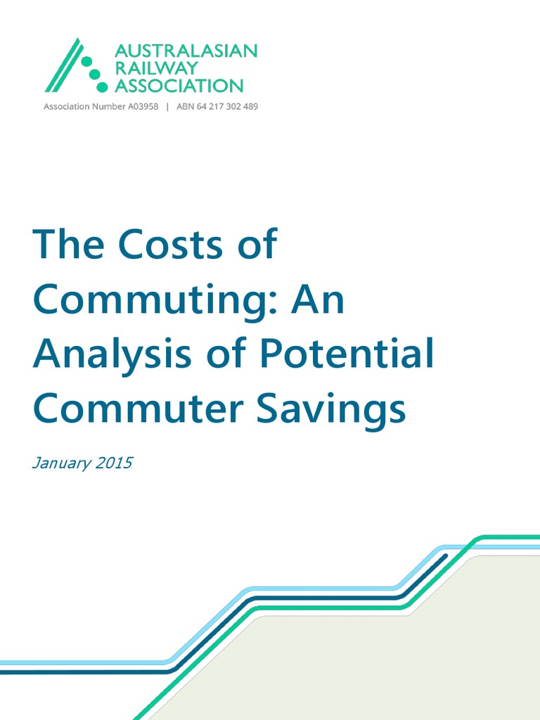 REPORT Commuter Costs Potential Savings Report | PDF | Commuting ...