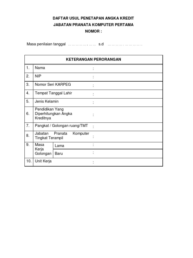 Dupak Pranata Komputer Pertama Pdf