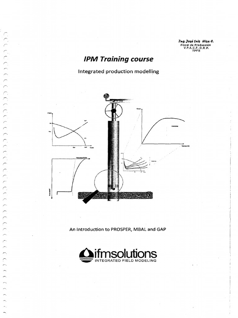 IFM Solutions IPM Training Course | PDF | Petroleum Reservoir | Pressure