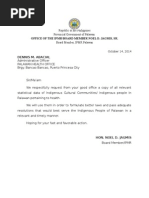 Sample Letter of Intent To LGU | PDF