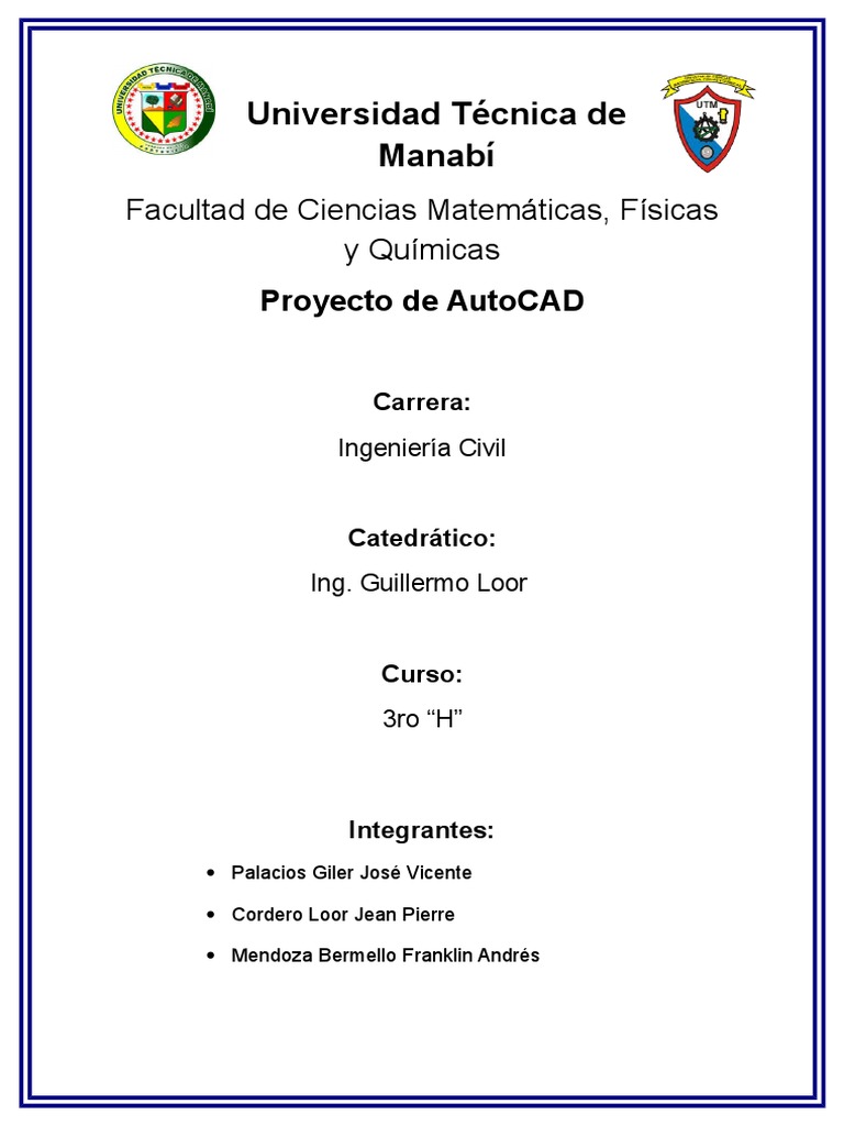 Proyectos de AutoCAD para principiantes | PDF | Dibujo | Diseño