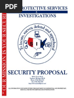 Security Company Profile Sample | PDF | Computers