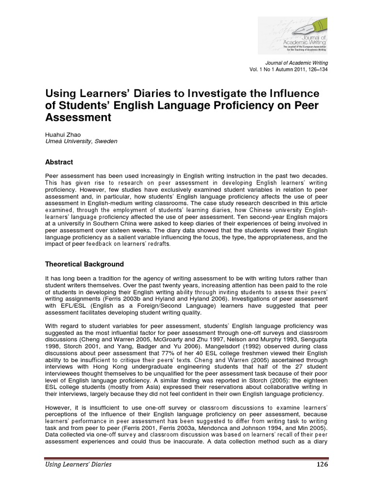 Using Diary PDF | PDF | English As A Second Or Foreign Language ...