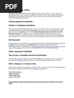 CRA Offline Authorization Form AUT-01 | PDF | Taxes | Government Finances