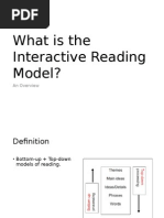 Reading Theories - PP | PDF | Reading (Process) | Constructivism (Philosophy Of Education)